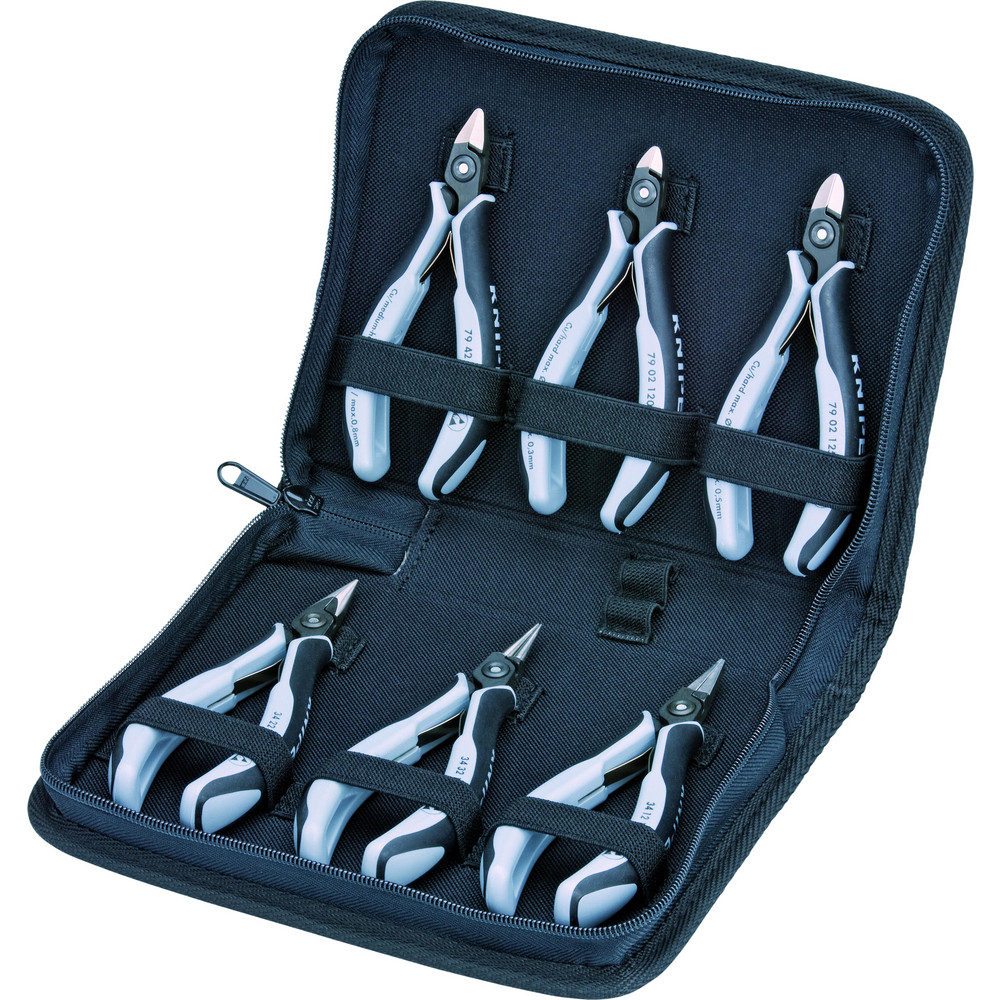 Knipex - Plier Sets: Plier Type Included: Electronics Pliers-ESD ...