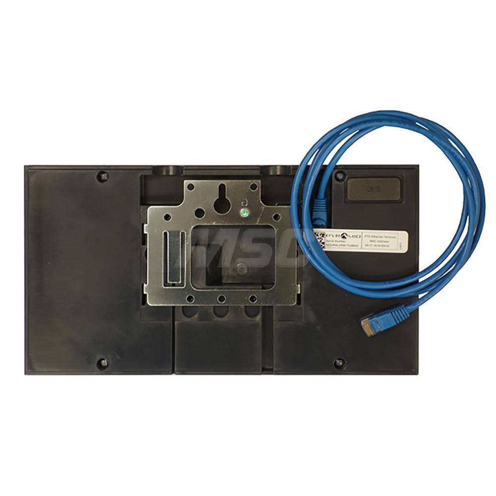 Pyramid - Synchronized LED Digital Clock, POE IP Network, 4" Red ...