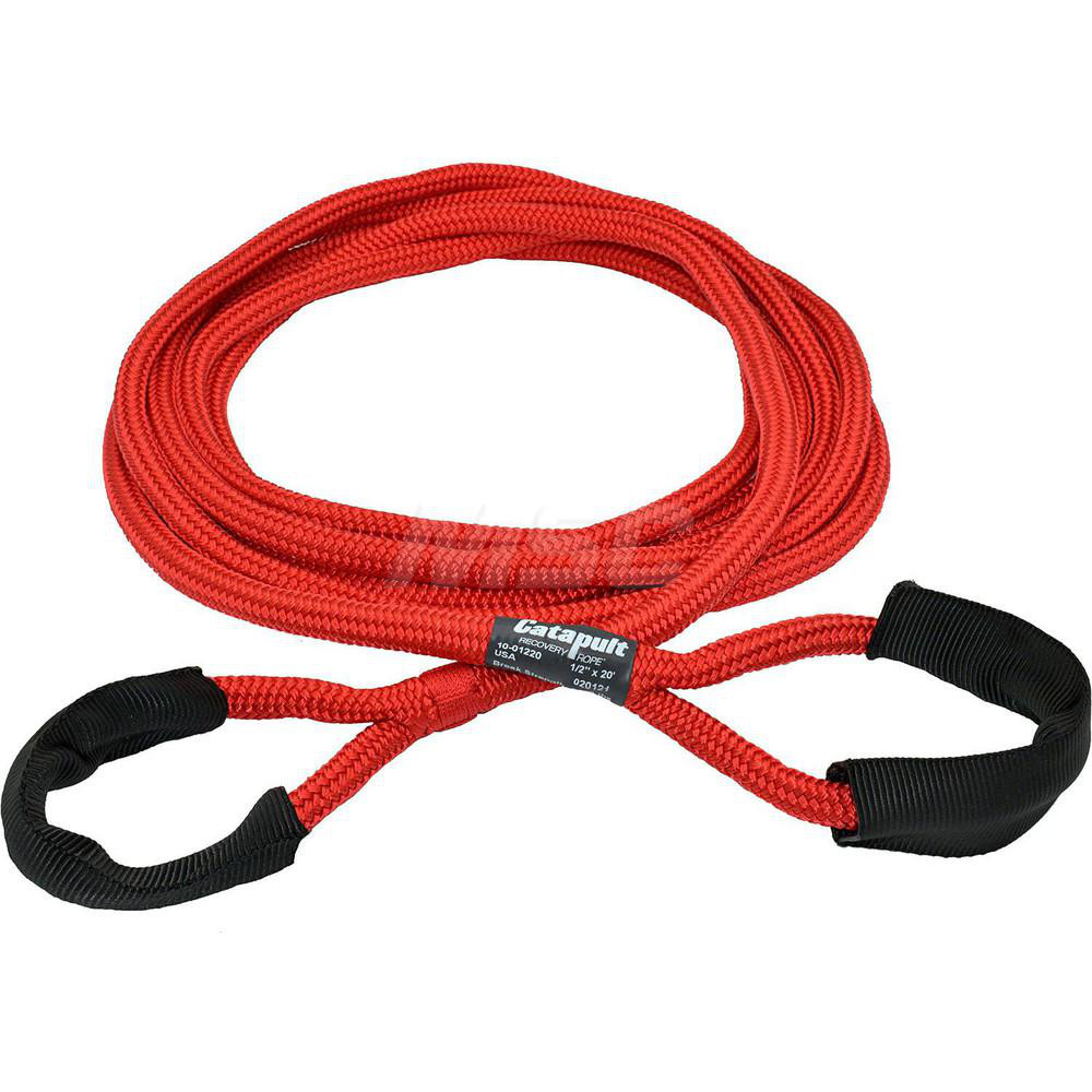 Catapult Recovery Rope - 2,460 Lb 20' Long x 1/2" Wide Recovery Rope ...