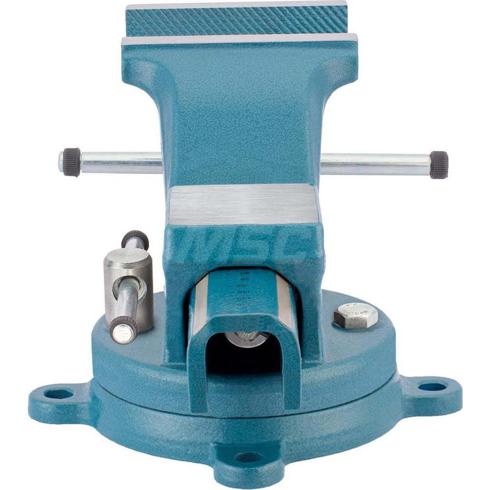 KANCA - Bench Vise: 4" Jaw Width, 4-1/2" Jaw Opening, 2-1/2" Throat ...