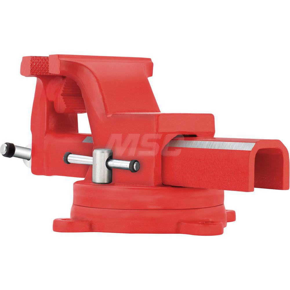 KANCA - Bench & Pipe Combination Vise: 6" Jaw Width, 8-1/2 in Jaw ...