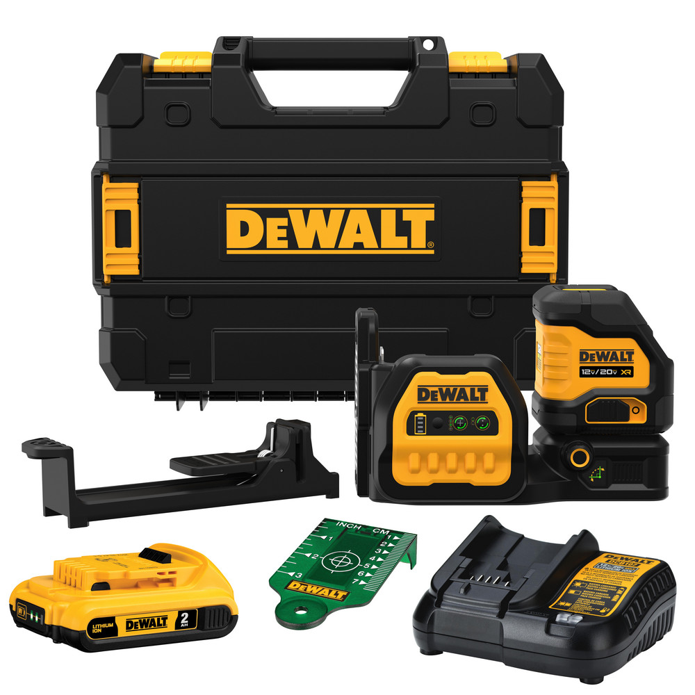 DeWALT - Laser Levels: Level Type: Self-Leveling Cross Line Laser ...