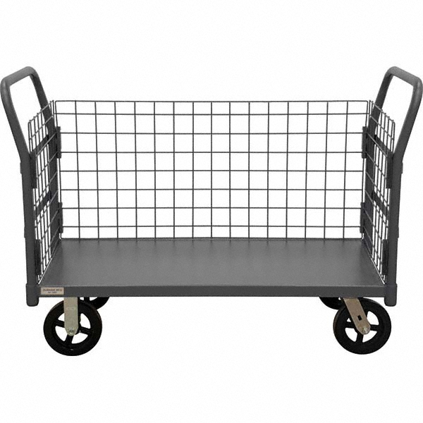 Durham - Drive Utility Cart: Steel, Gray | MSC Direct