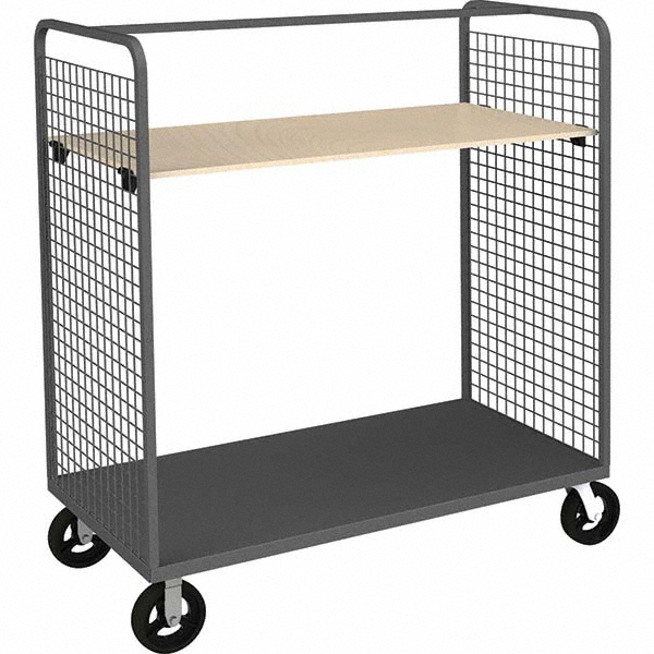 Durham - Drive Utility Cart: 60" Long, 30" Wide, Steel, 1600 lb ...