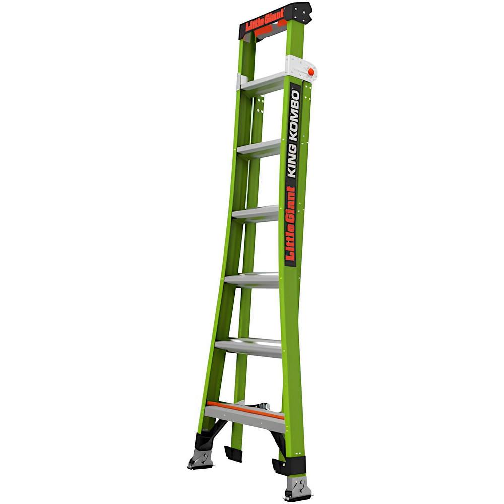 Little Giant Ladder - 6 Step Fiberglass Foldable Step Ladder: Type IAA ...