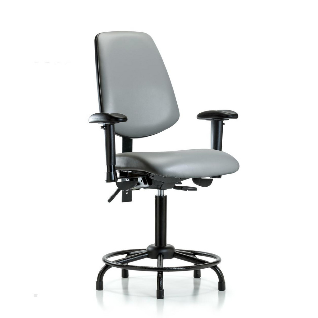 Blue Ridge Ergonomics - Ergonomic Multifunction Task Chair: Vinyl, 31 ...