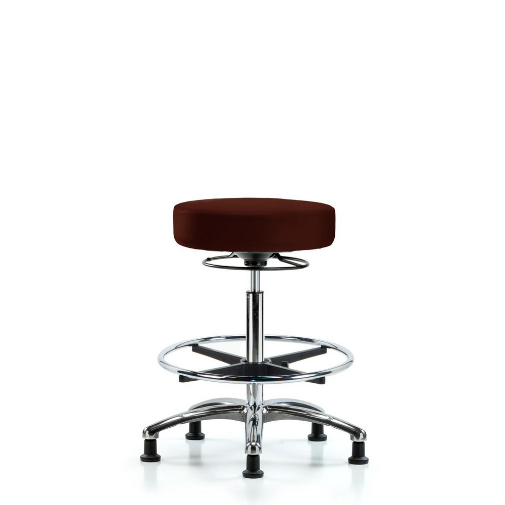 Blue Ridge Ergonomics - Lab Stool: Vinyl, 25" Seat Width, 25" Seat ...