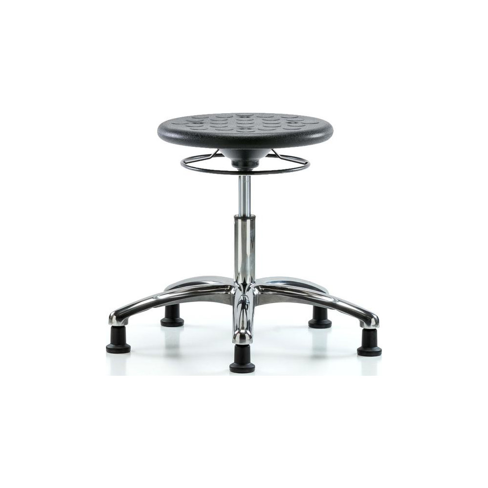 Blue Ridge Ergonomics - Lab Stool: Polyurethane, 25" Seat Width, 25 ...