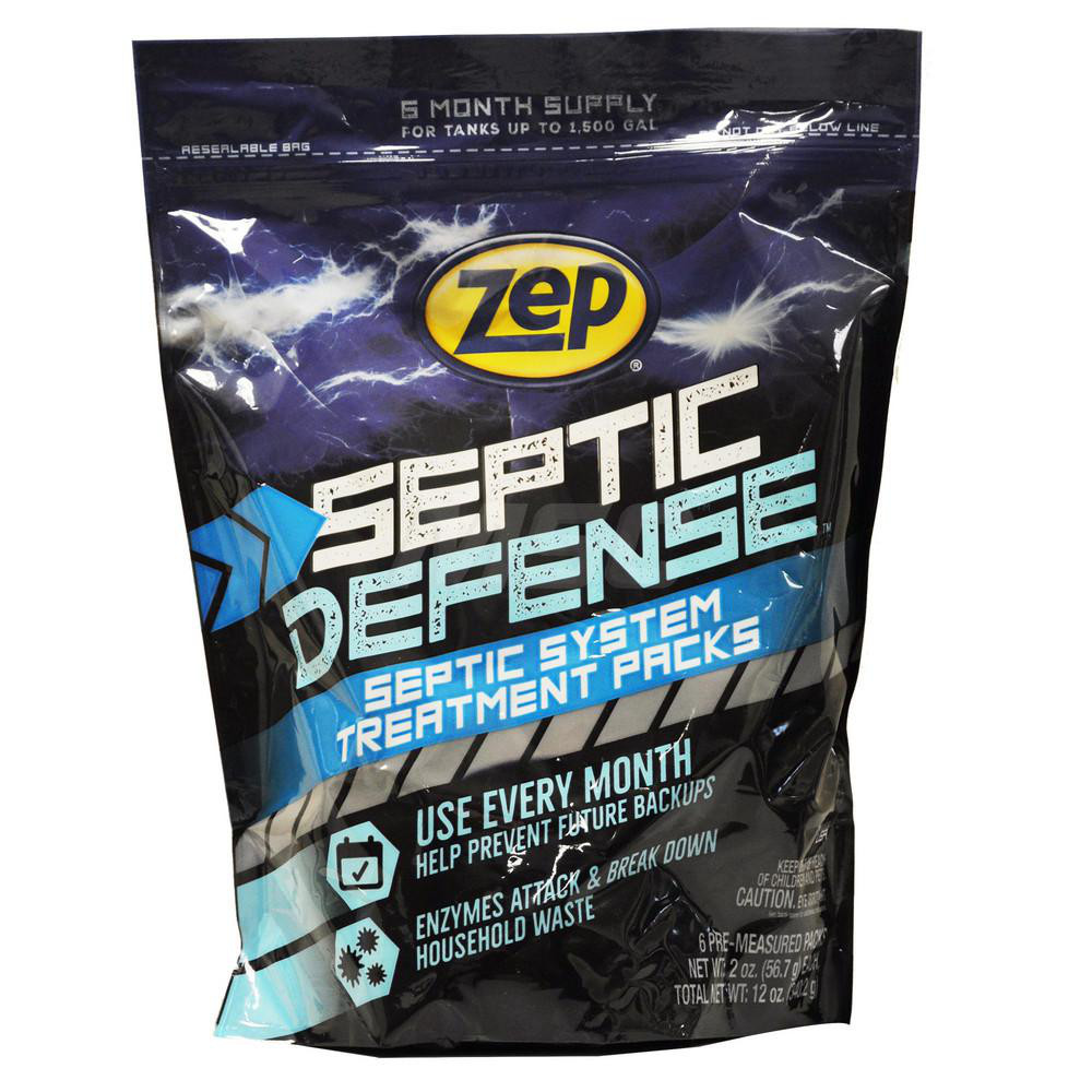 ZEP - Septic Defense Septic System Treatment Packs | MSC Direct