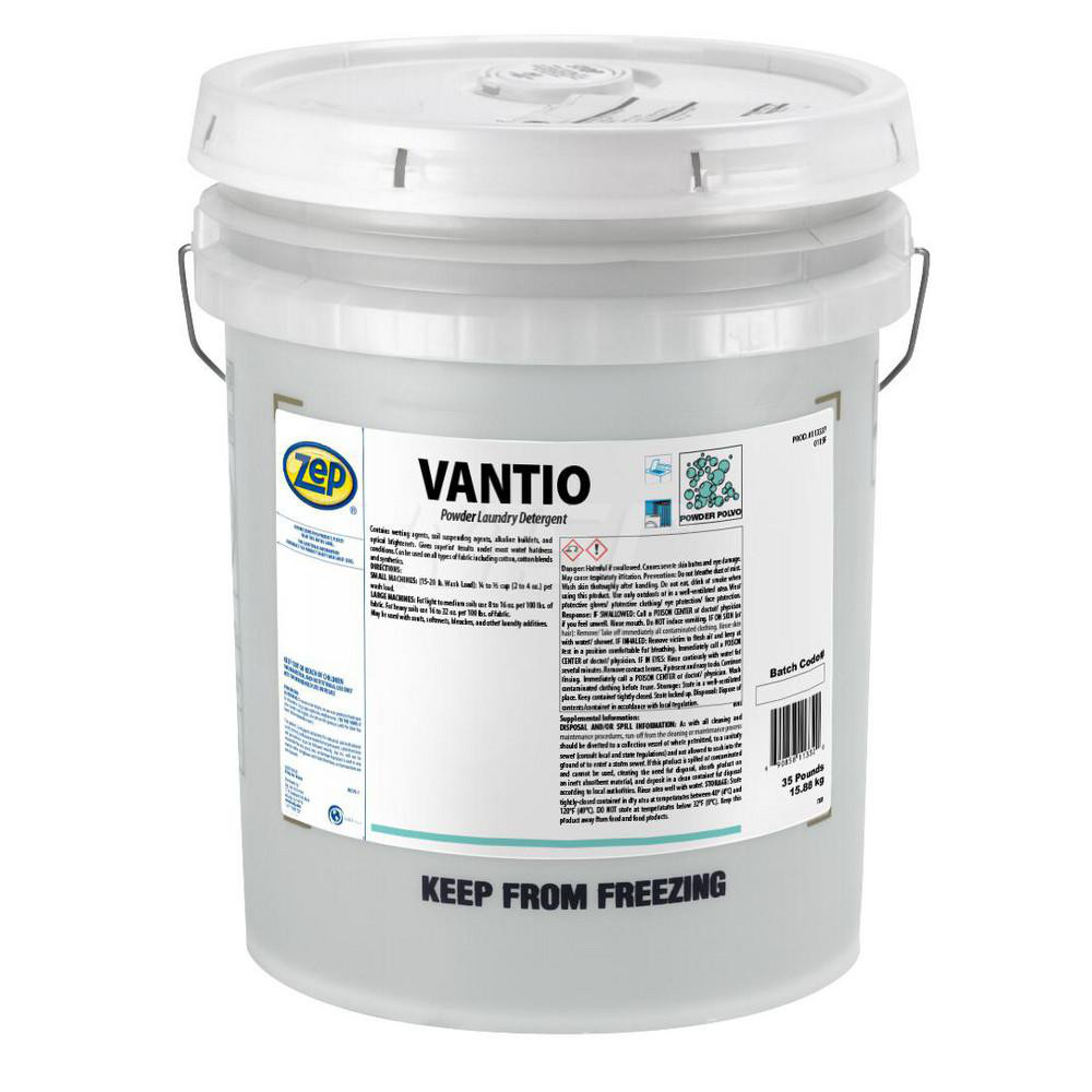 ZEP - Laundry Detergent: Powder, 35 lb Pail | MSC Direct