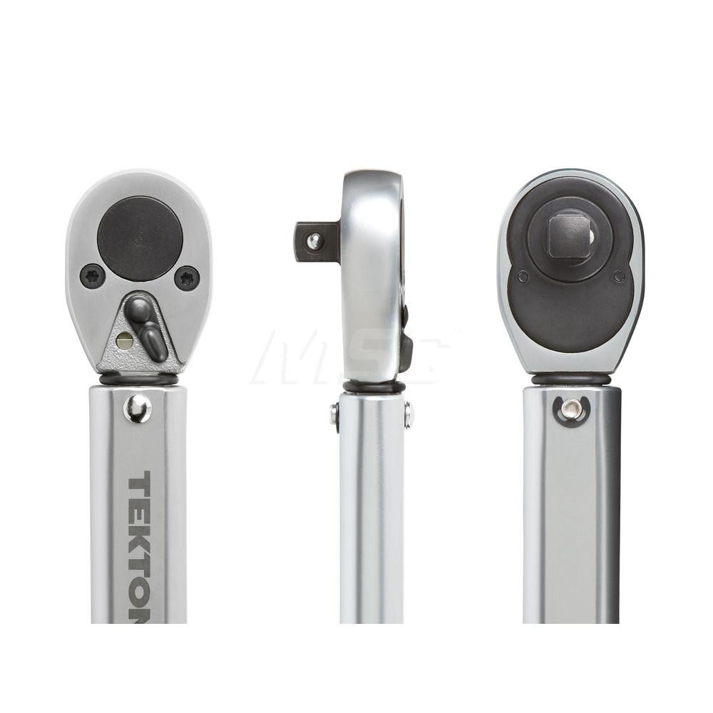 Tekton - Micrometer Torque Wrench: 3/8" Drive, Foot Pound & Newton ...