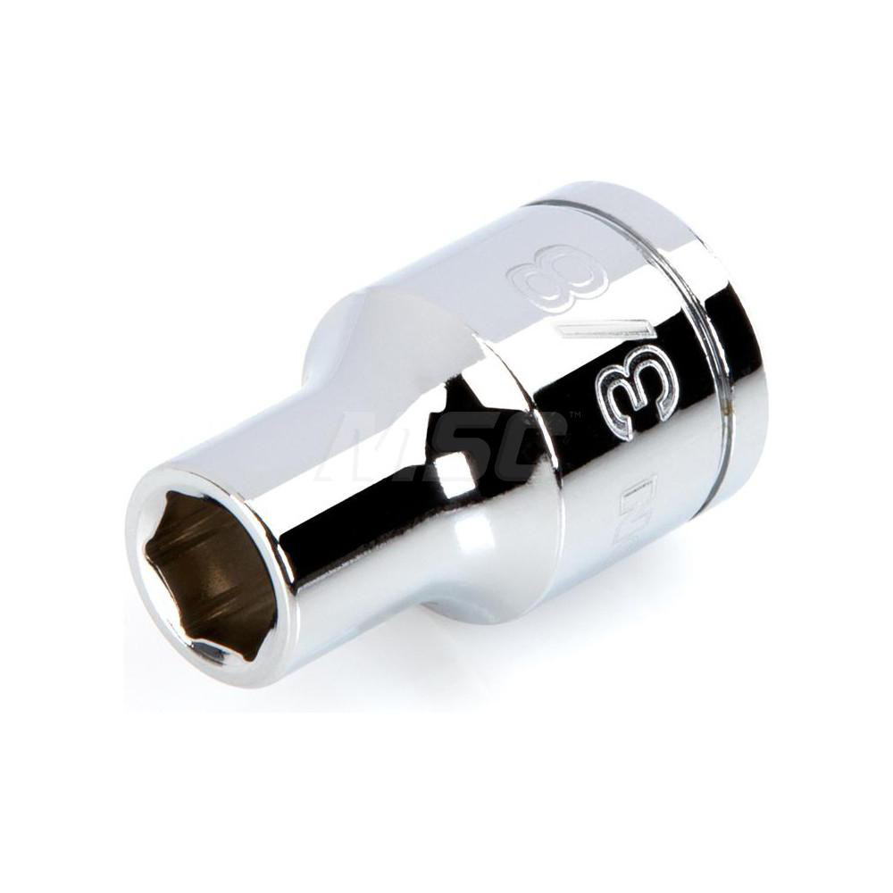 Tekton - Standard Hand Socket: 1/2" Drive, 3/8" Socket, 6-Point | MSC ...