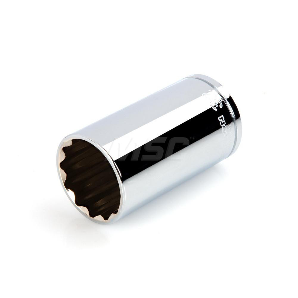 Tekton - Standard Hand Socket: 1/2" Drive, 32.00 mm Socket, 12-Point ...