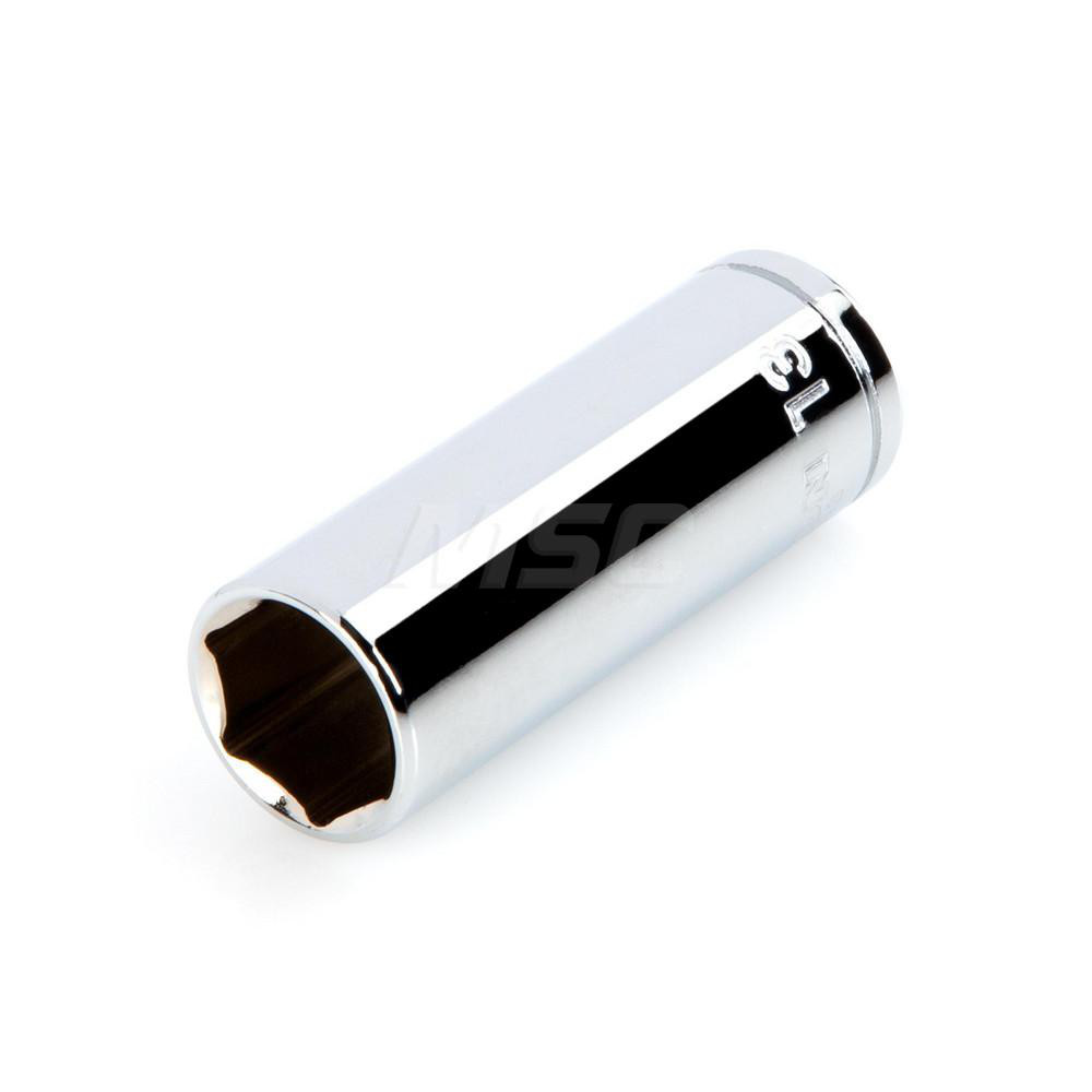 Tekton - Standard Hand Socket: 1/4" Drive, 13 mm Socket, 6-Point | MSC ...