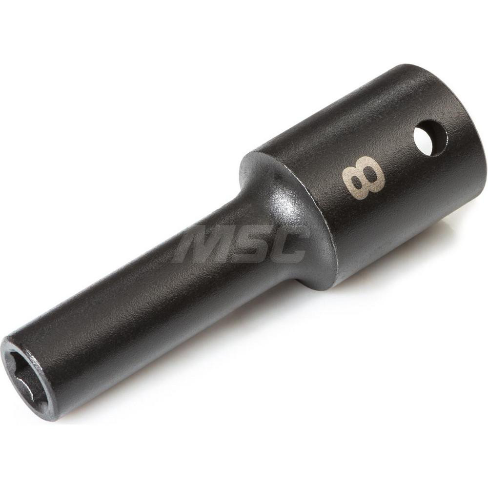 Tekton - Impact Socket: 1/2" Drive, 8 mm Socket, Hex Drive | MSC Direct