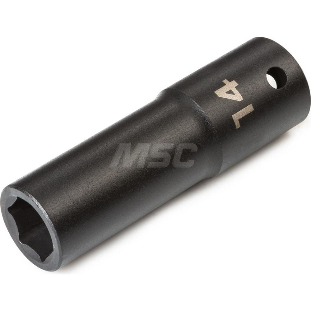 Tekton - Impact Socket: 1/2" Drive, 14 mm Socket, Hex Drive | MSC Direct