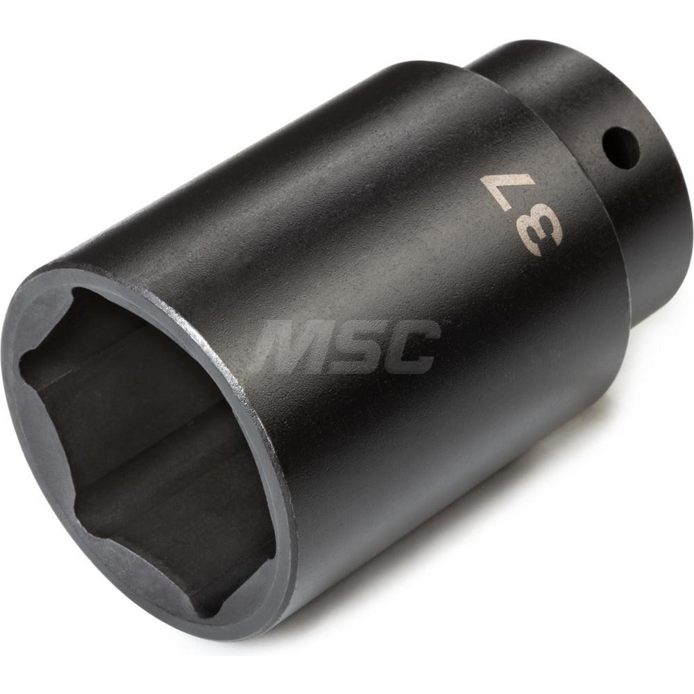 Tekton - Impact Socket: 1/2" Drive, 37 mm Socket, Hex Drive | MSC Direct