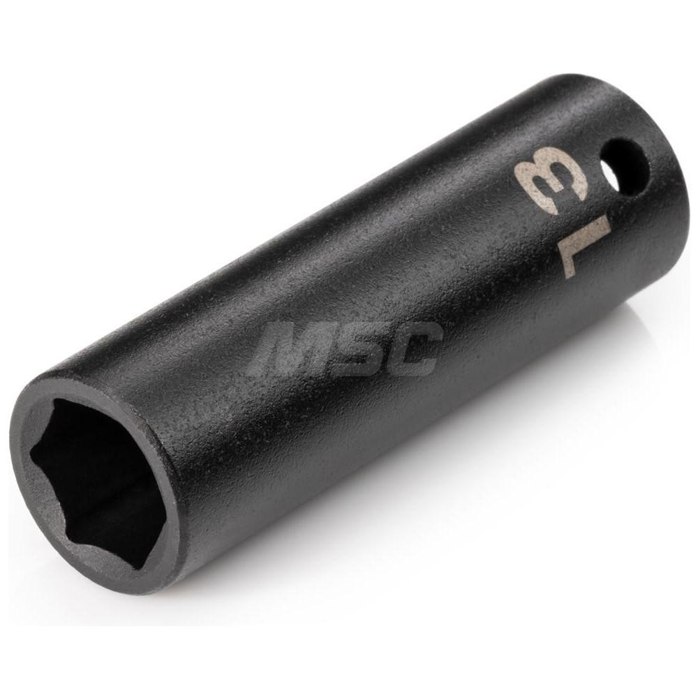 Tekton - Impact Socket: 3/8" Drive, 13 mm Socket, Hex Drive | MSC Direct