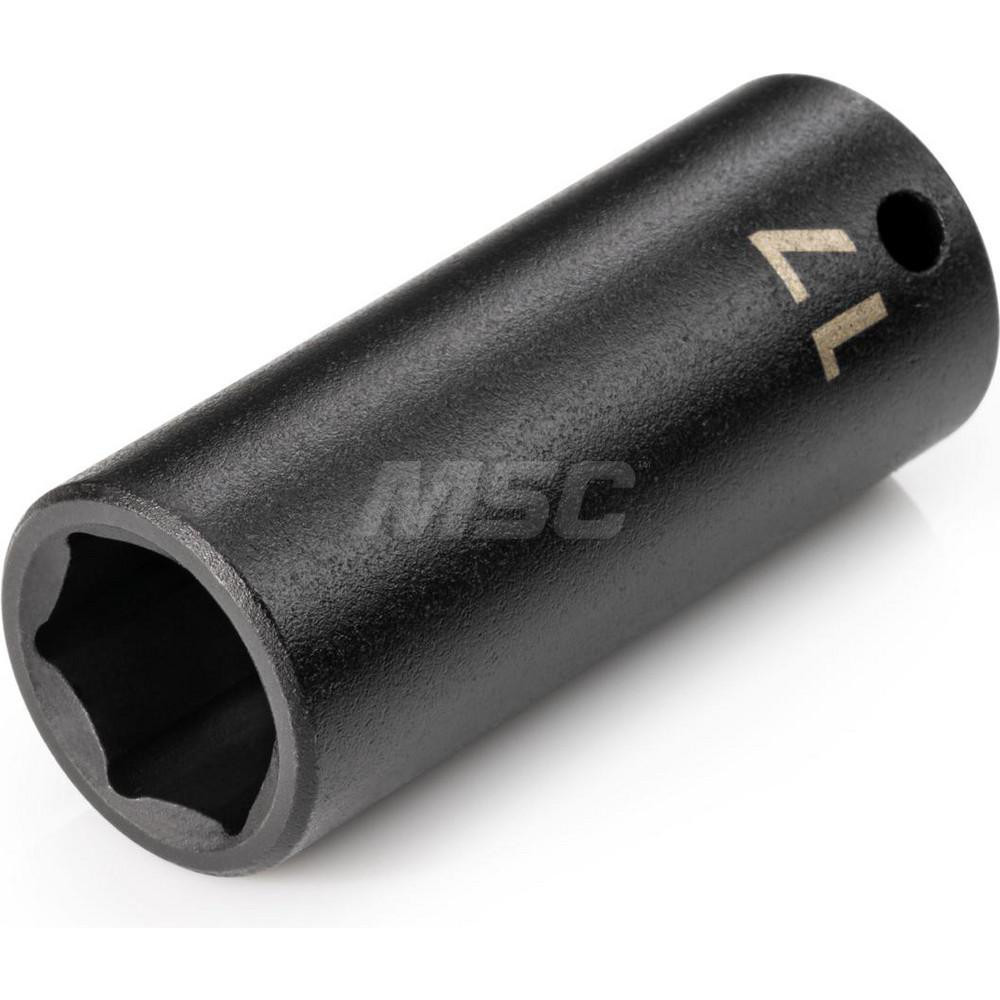 Tekton - Impact Socket: 3/8" Drive, 17 mm Socket, Hex Drive | MSC Direct