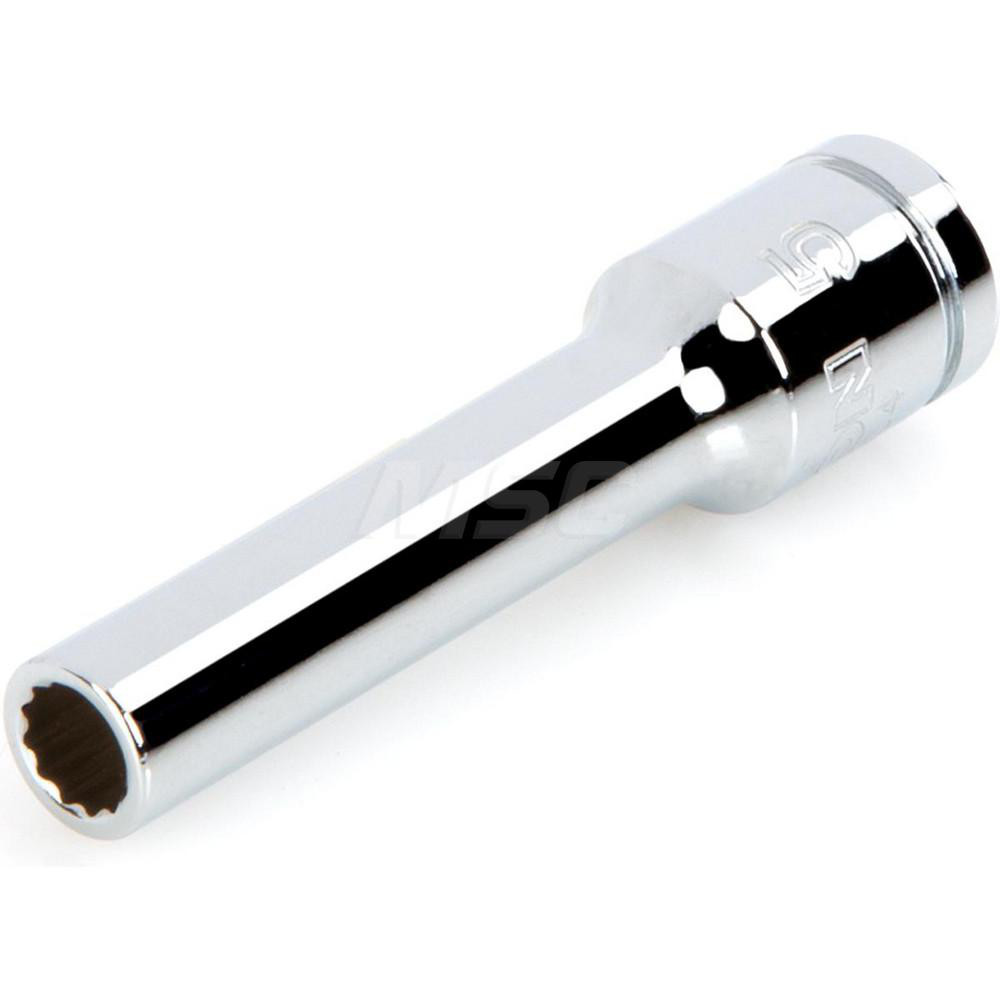 Tekton - Standard Hand Socket: 1/4" Drive, 5.00 mm Socket, 12-Point ...