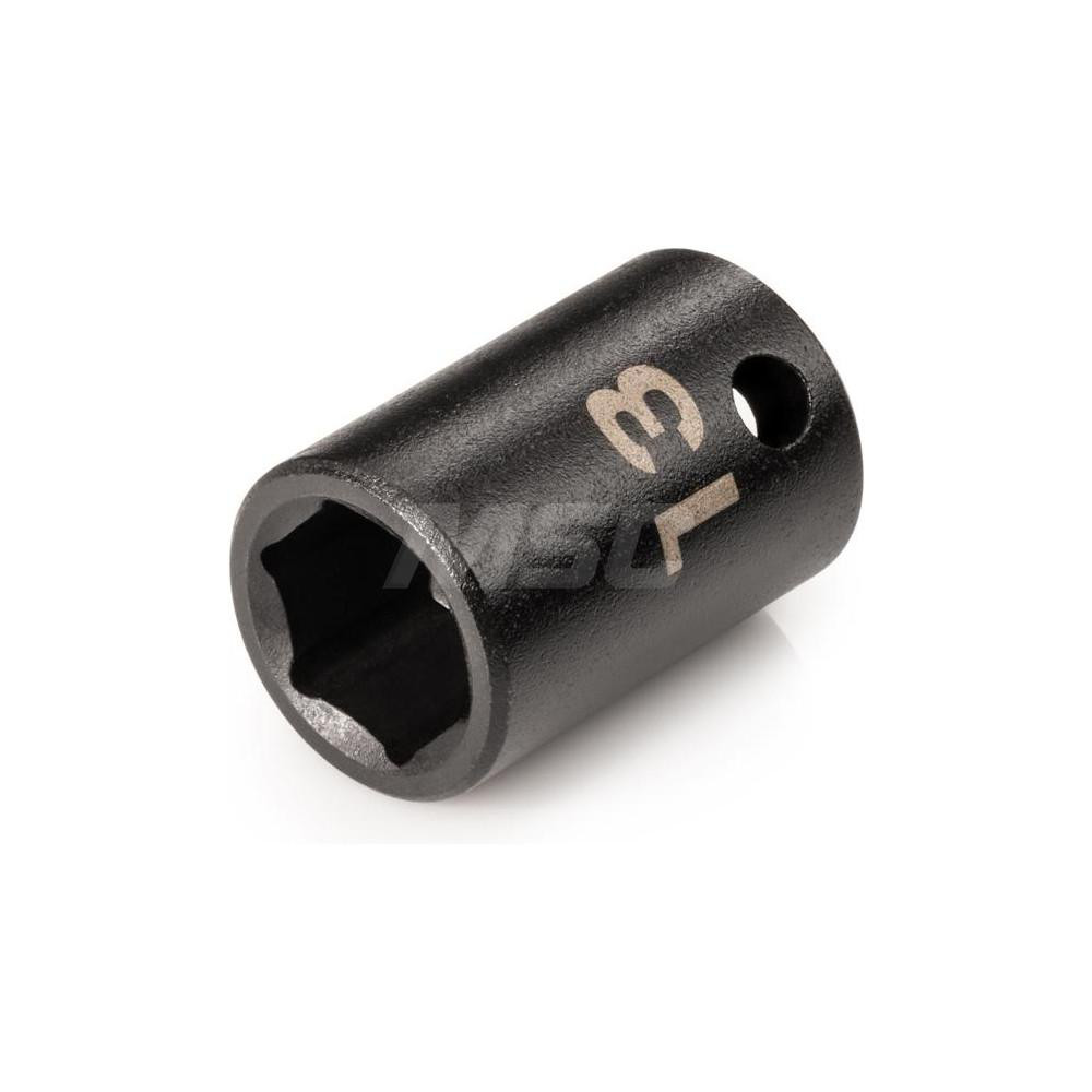 Tekton - Impact Socket: 3/8" Drive, 13 mm Socket, Hex Drive | MSC Direct