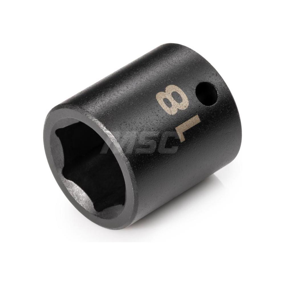 Tekton - Impact Socket: 3/8" Drive, 18 mm Socket, Hex Drive | MSC Direct