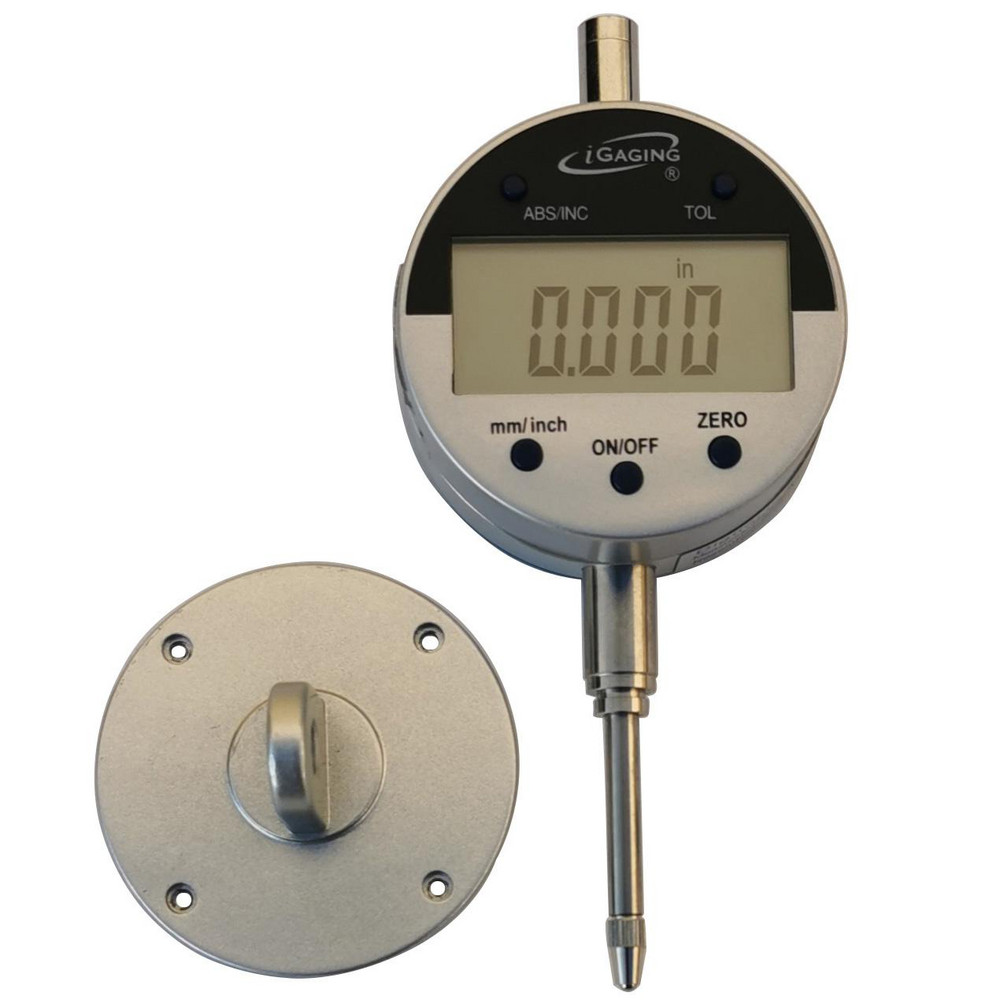 iGaging - LCD Digital Electronic Drop Indicator: 1" Max, 0.001 ...