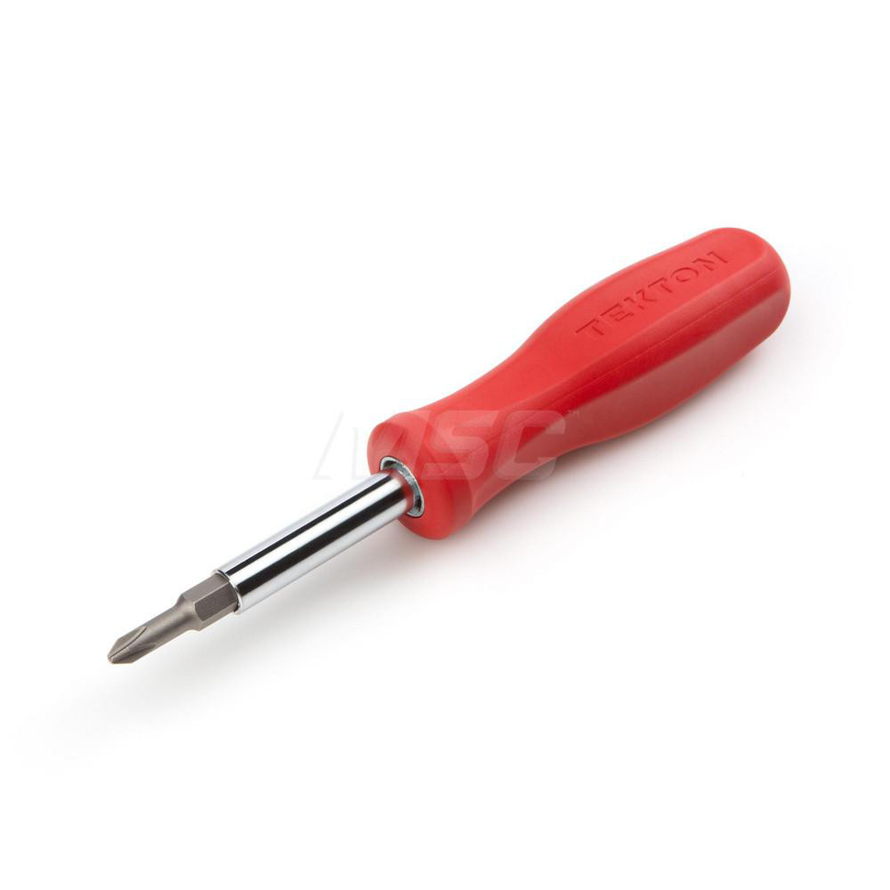 Tekton - 6-in-1 Phillips/Slotted Driver (#1 x 3/16 in., #2 x 1/4 in ...