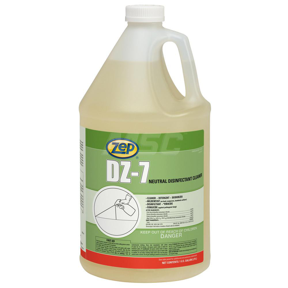 ZEP - DZ-7 Neutral Disinfectant Cleaner, 1 gal, Pleasant Scent, 4/Case ...