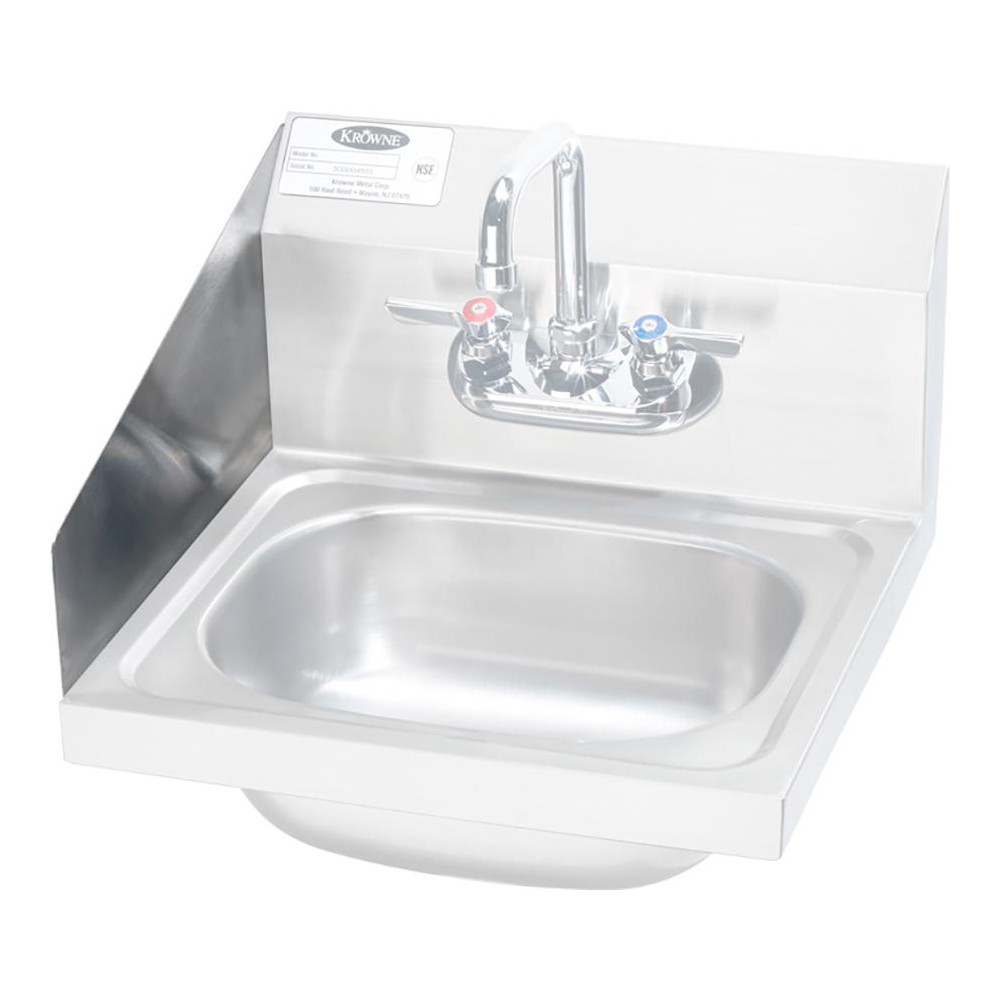Krowne - Sink Trap Fittings & Parts: Hand Sink Side Splash, 0 ...