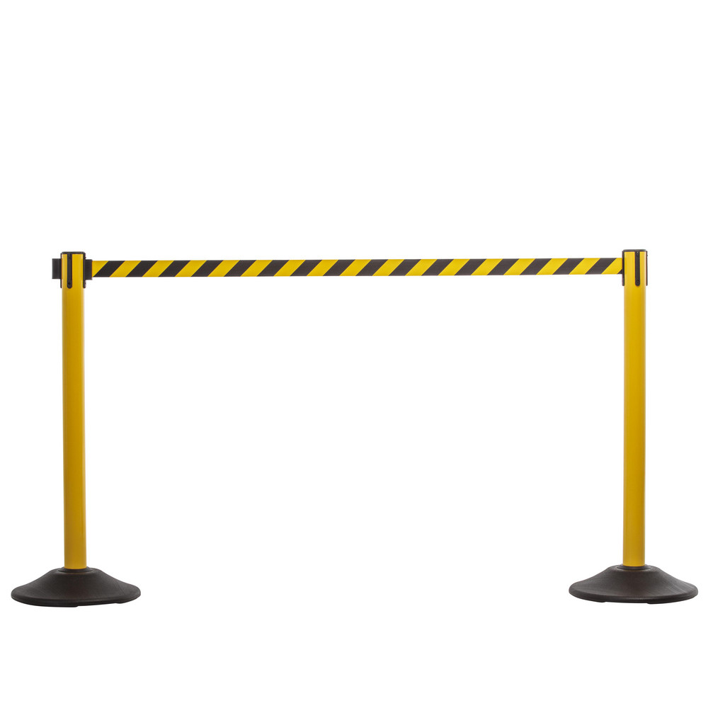 US Weight - Barrier Warning Post Frame: Steel, High Density ...