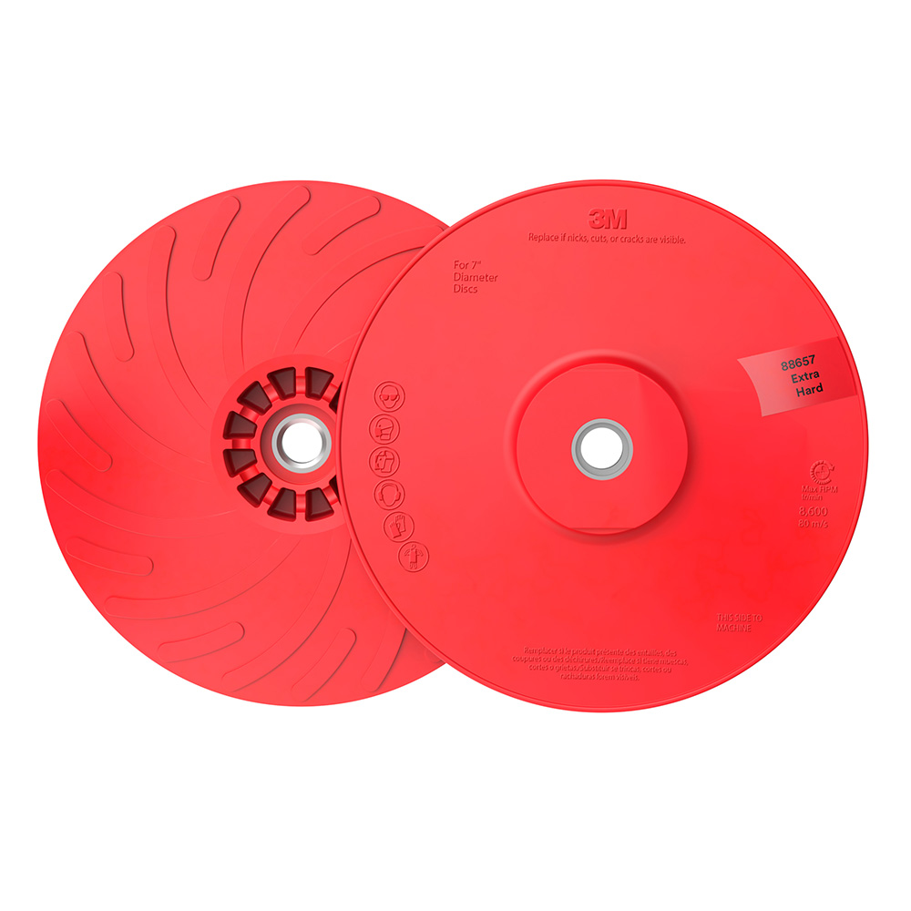 3M - Disc Backing Pad: 7" Dia, Disc Backing Pad | MSC Direct