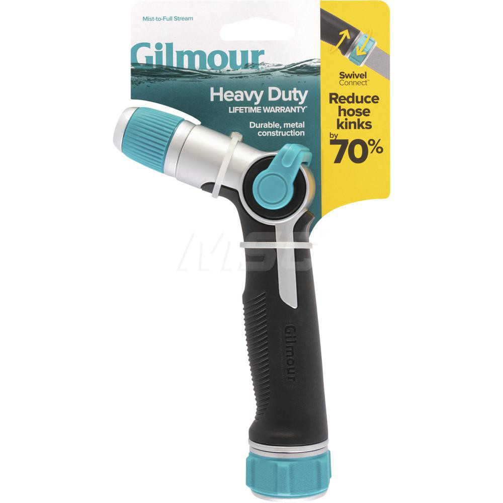 Gilmour - Garden Hose Adjustable & Cleaning Nozzle: 3/4" GHT, Metal ...