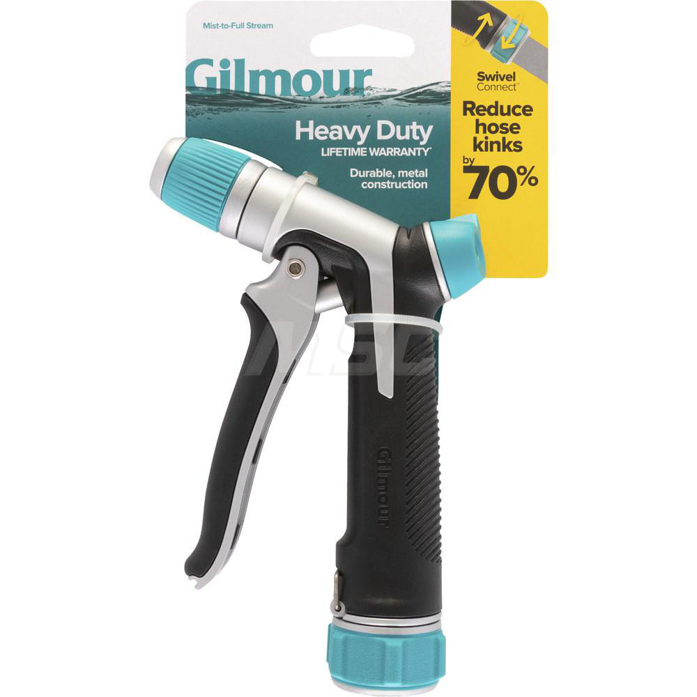 Gilmour - Garden Hose Adjustable & Cleaning Nozzle: 3/4" GHT, Metal ...