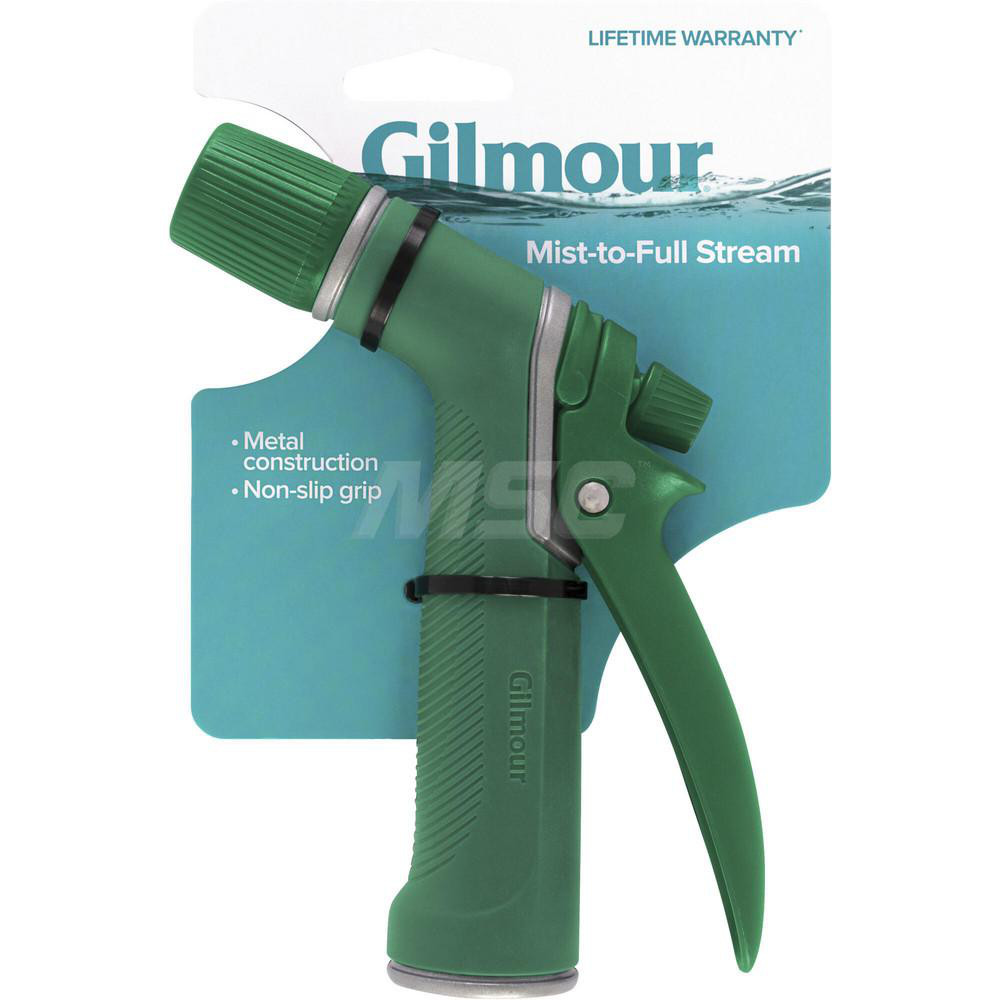 Gilmour - Garden Hose Adjustable & Cleaning Nozzle: 3/4" GHT, Plastic ...
