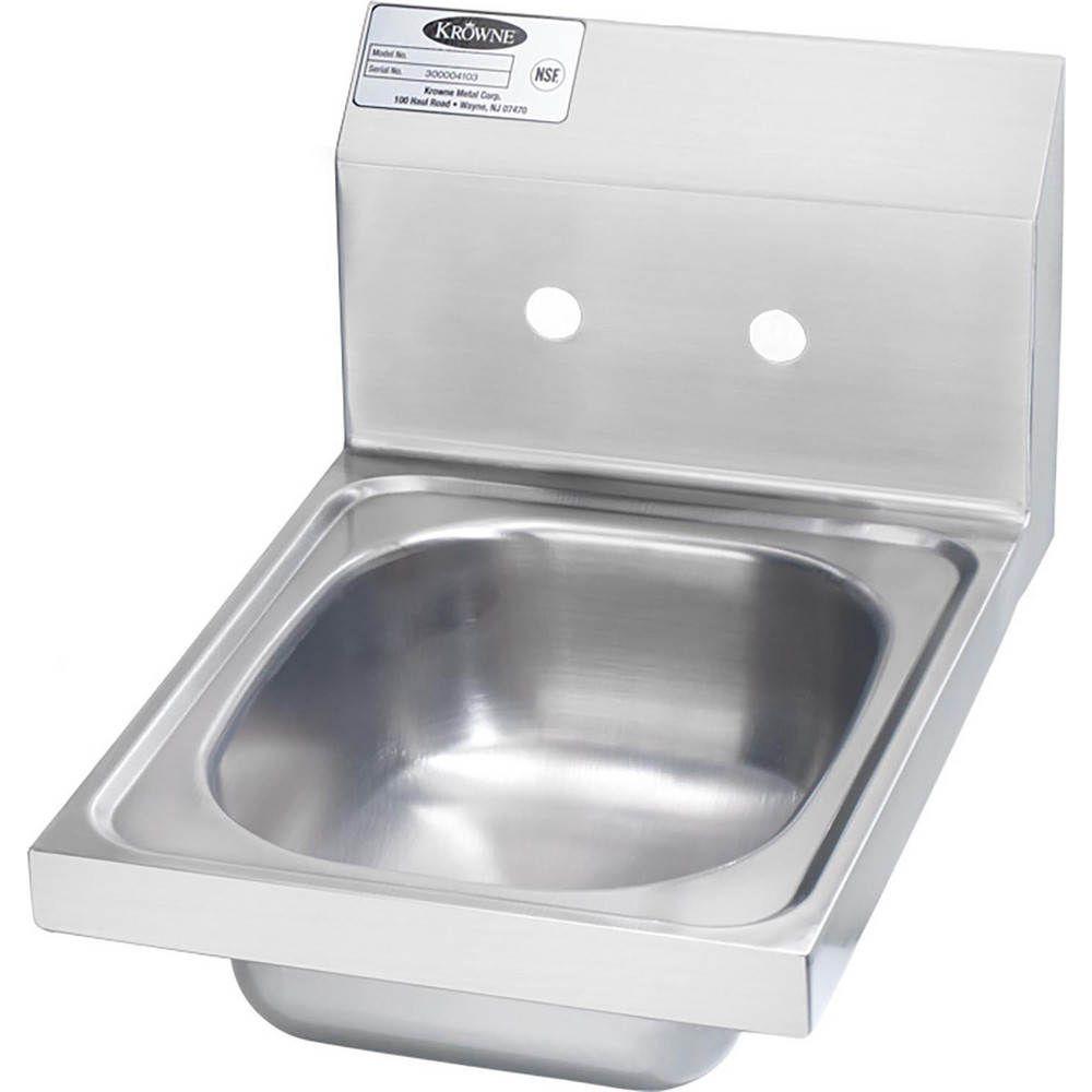 Krowne - Space Saver Hand Sink: | MSC Direct