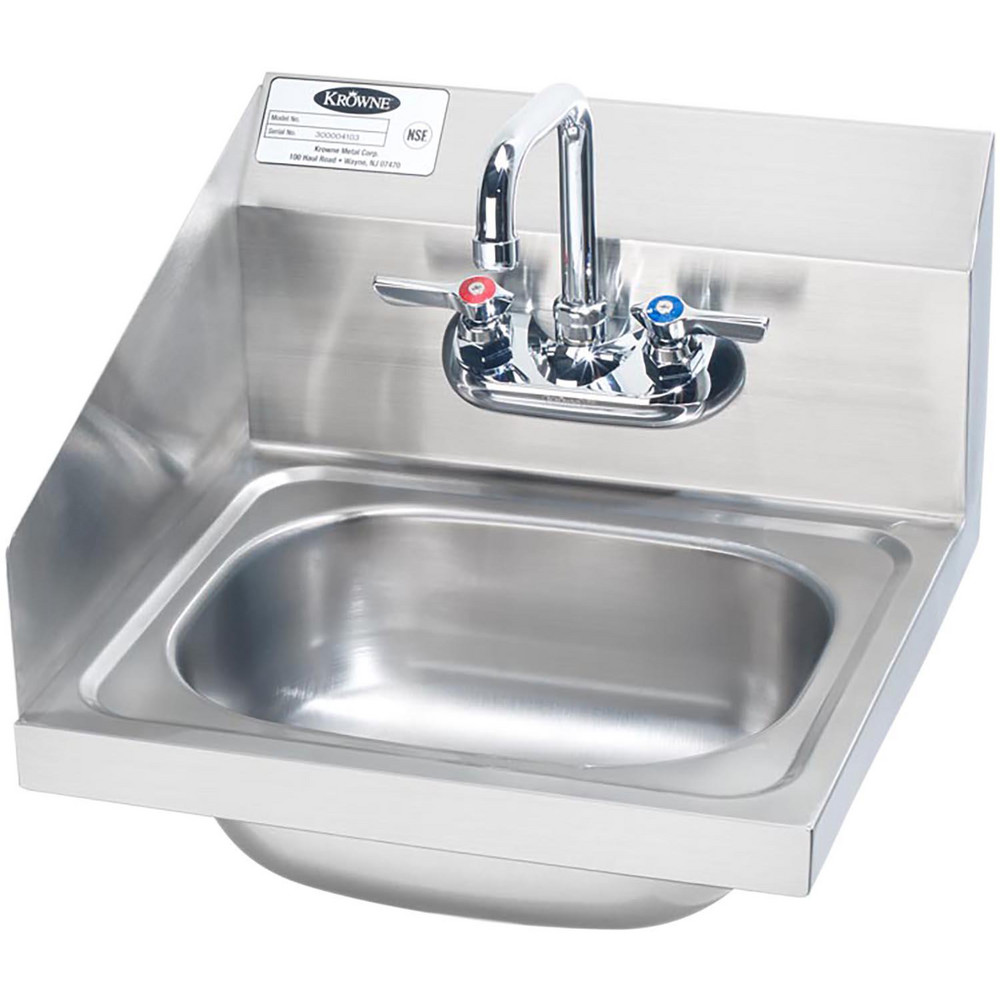 Krowne - Hand Sink: Wall-Hung Mount | MSC Direct