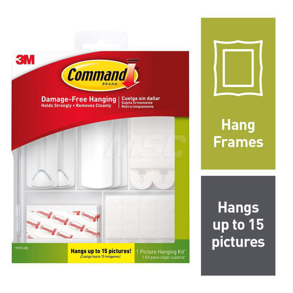Command - Storage Hook: Adhesive Back Mount, 16 lb Load Capacity ...