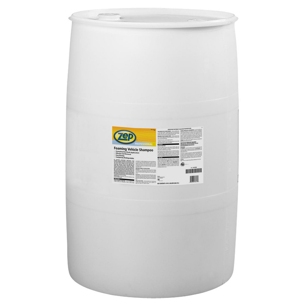 ZEP - Foaming Vehicle Shampoo, 55 gal, Mild Scent | MSC Direct