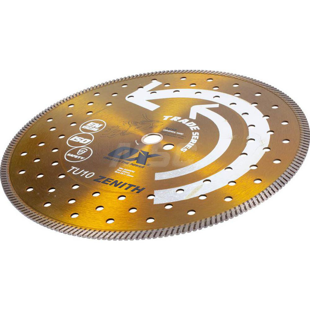 Ox Tools - Wet & Dry Cut Saw Blade: 14" Dia, 1" Arbor Hole | MSC Direct