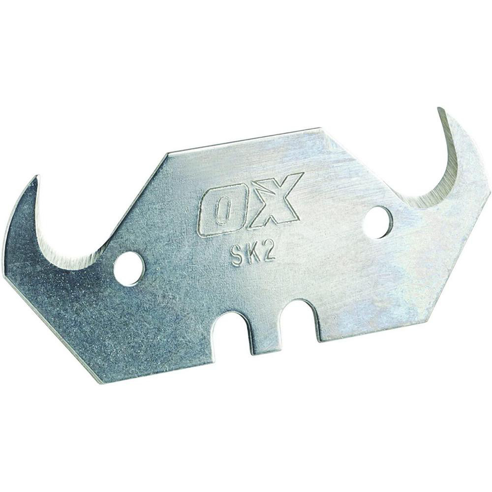 Ox Tools - Knife Blades: Blade Type: Hooked; Blade Material: Stainless ...