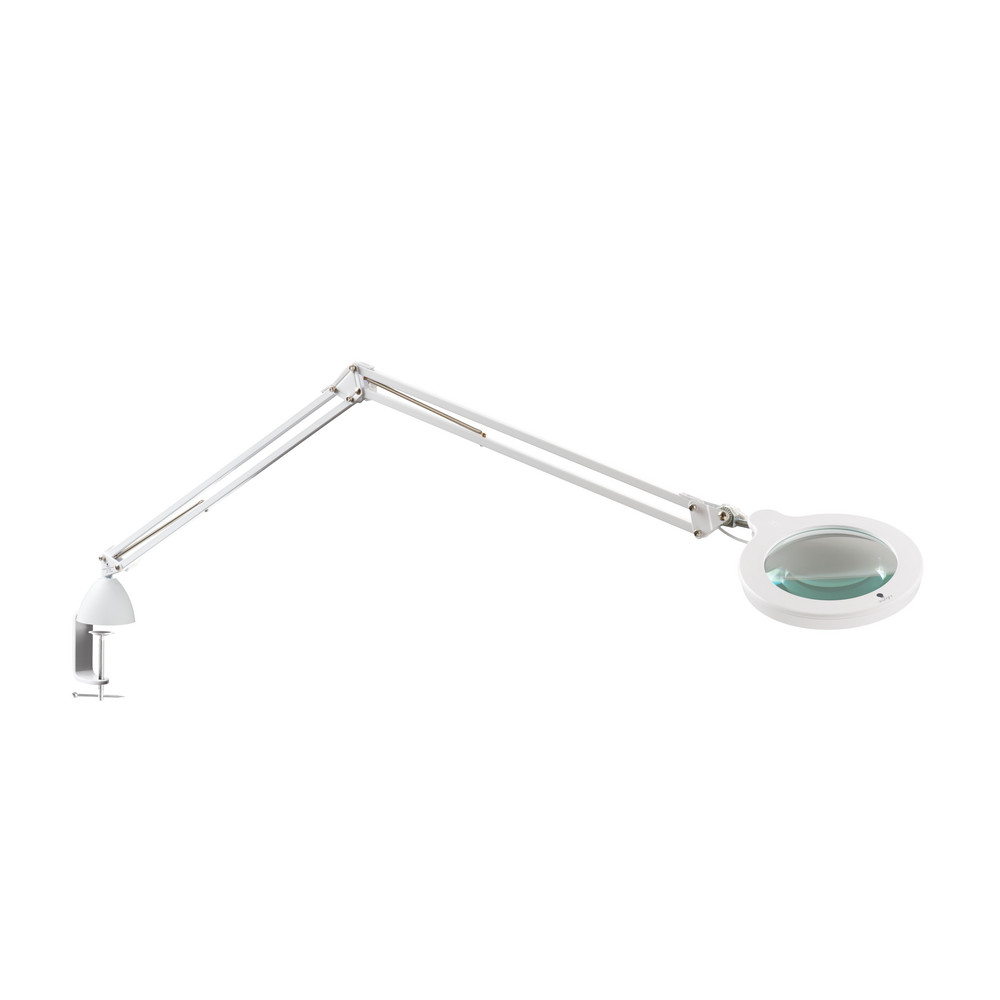 Daylight - Task Light: LED, 43.307" Reach, Gooseneck Arm, Clamp Screw ...