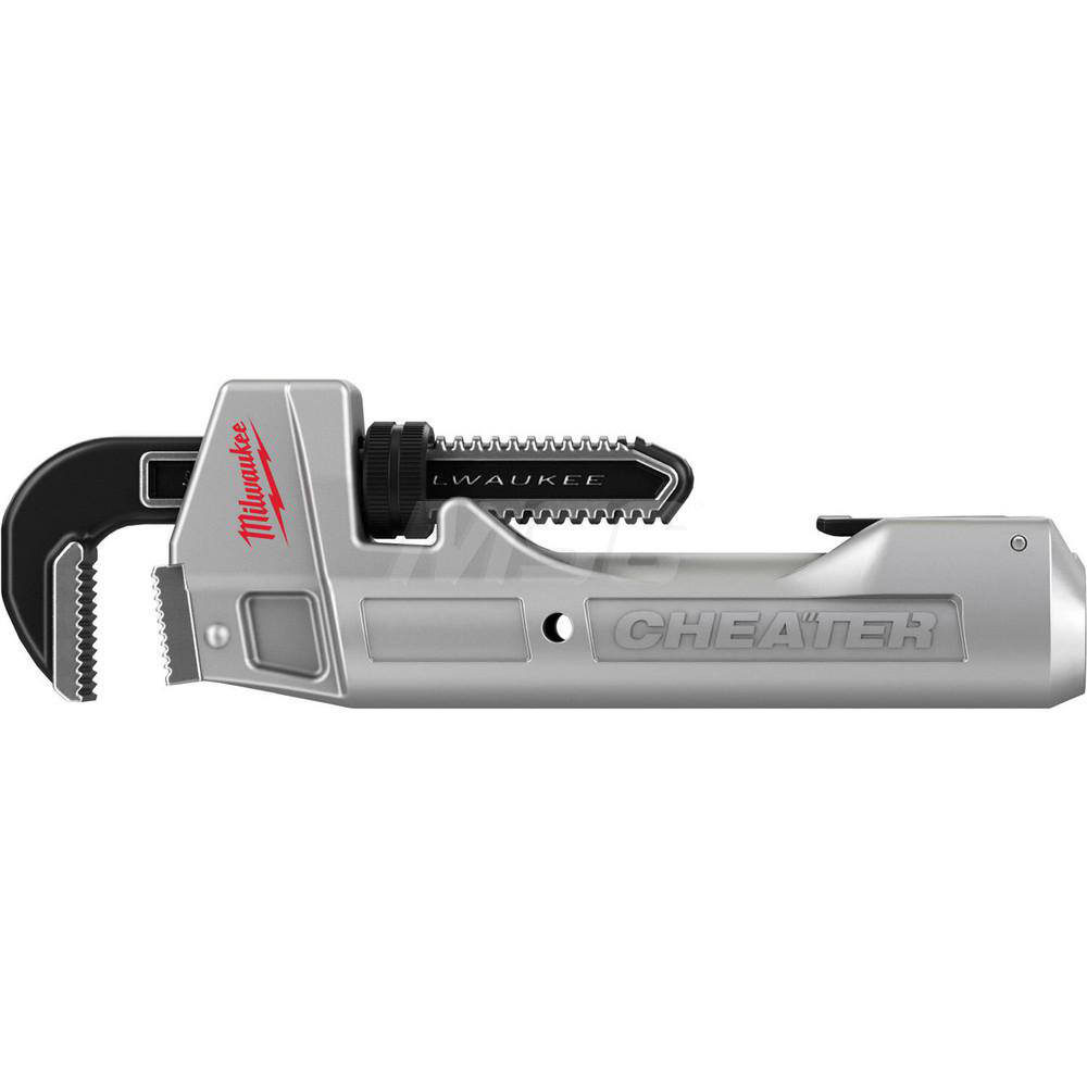 Milwaukee Tool - Adjustable Pipe Wrench: 2-1/2" Max, 24" OAL, Aluminum ...