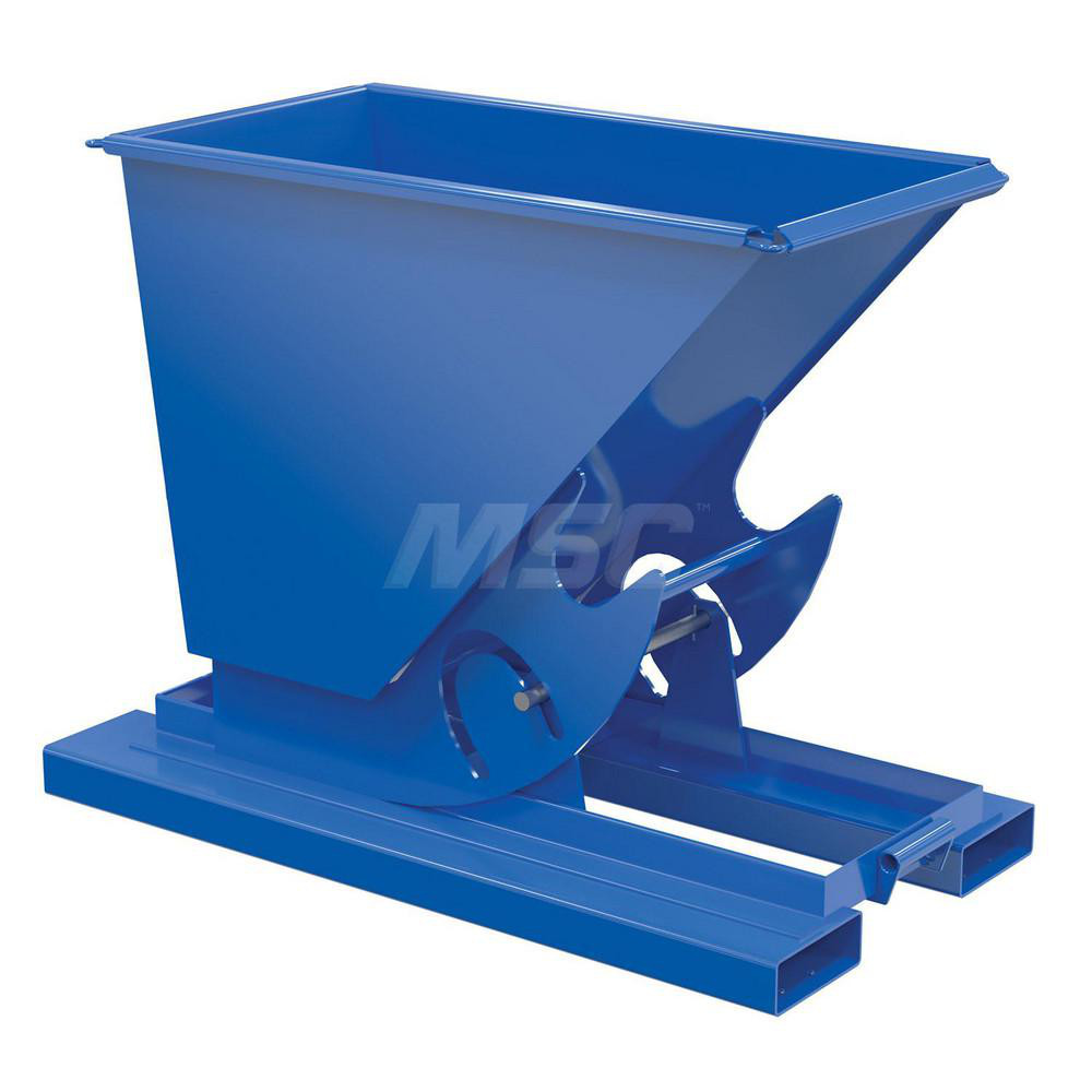 Vestil - Stationary Tilt Hopper: 6,000 lb Capacity, 26" Wide, 53" Long ...