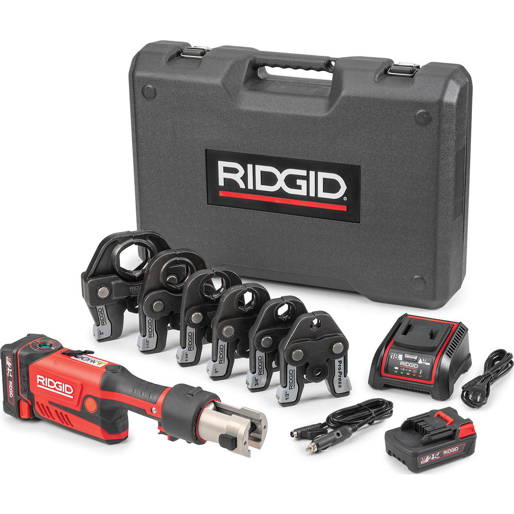 Ridgid - Benders, Crimpers & Pressers: Crimper Type: Press Tool Kit ...