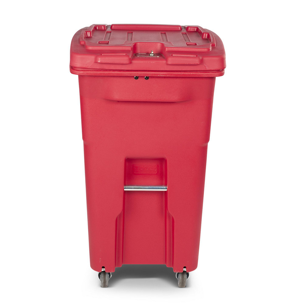 Toter - Biohazardous & Step-Open Trash Cans; Label: Bio-Hazard ...