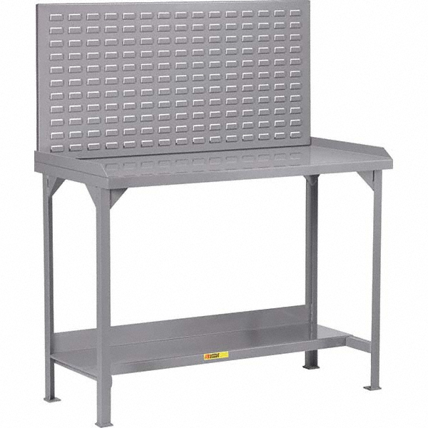 Little Giant® - Work Bench: 60" Wide, 36" Deep, 36" High, Powder Coated ...