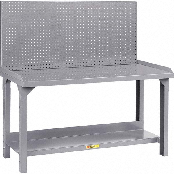 Little Giant® - Work Bench: 48" Wide, 30" Deep, 27 to 41" High, Powder ...
