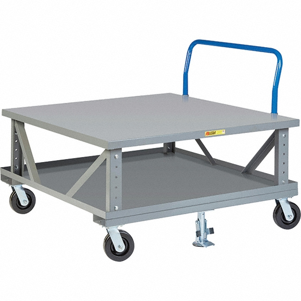 Little Giant® - Adjustable Pallet Stand: Steel, 34" Lift Height | MSC ...