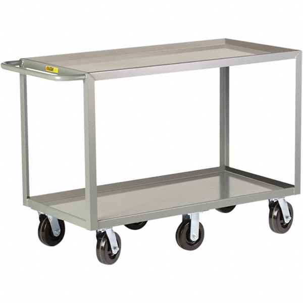 Little Giant® - Shelf Utility Cart: Steel, 3600 lb Capacity | MSC Direct